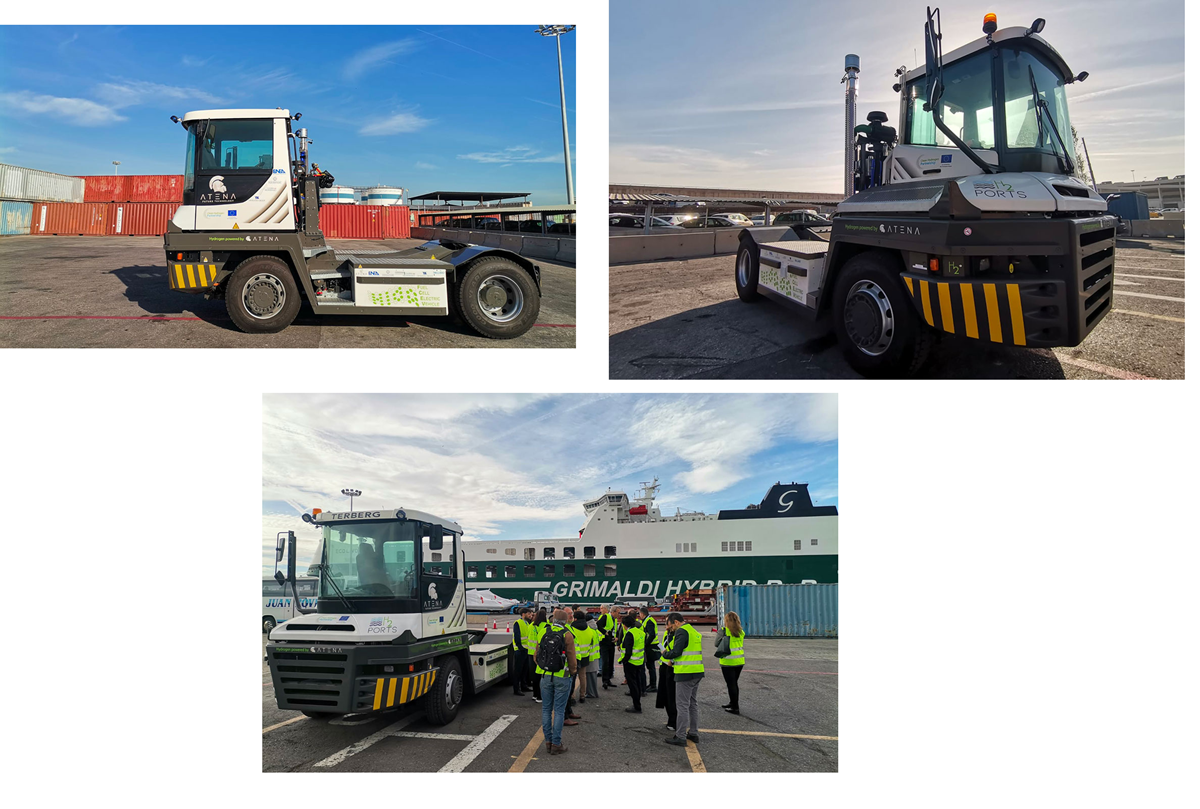 Valencia Port Unveils First Hydrogen-Powered Tractor For Cargo Handling ...