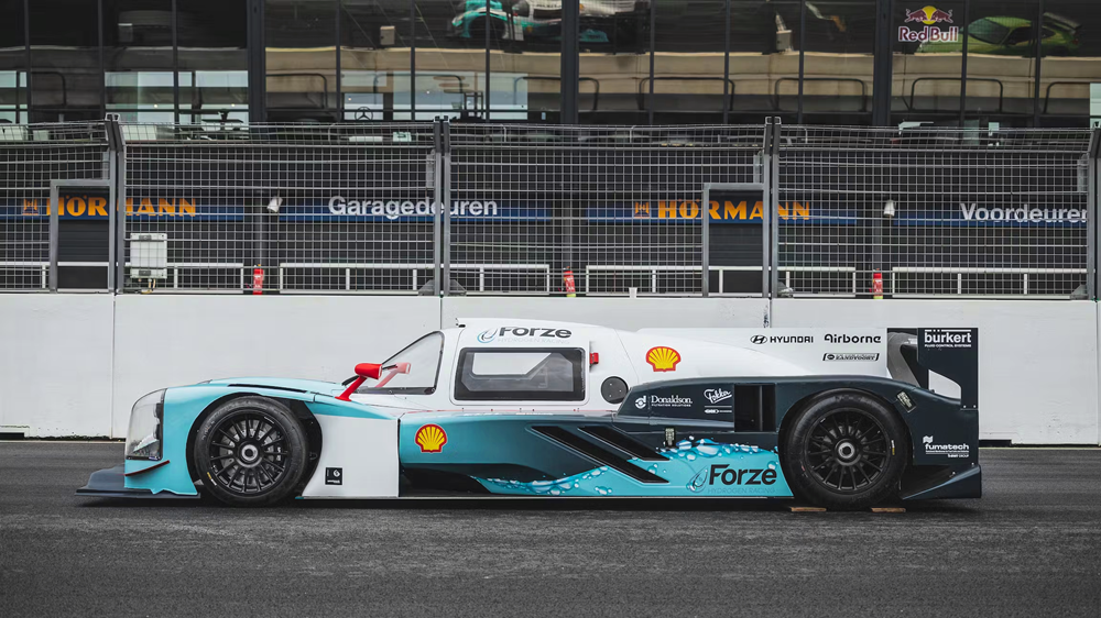 Forze Hydrogen Racing Tests Advanced Hydrogen-Powered Car At Zandvoort ...