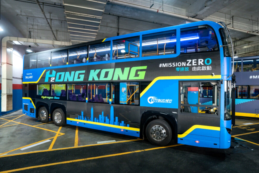Citybus Launches Hong Kong's First Hydrogen Double-Deck Bus And ...