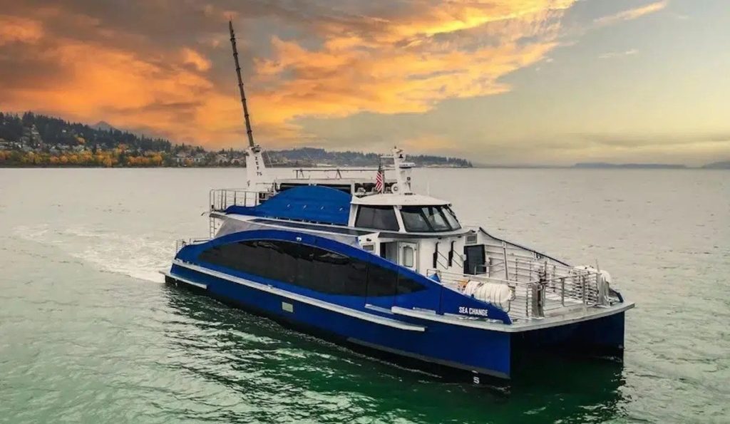 About To Set Sail, The First Hydrogen Ferry In The United States ...