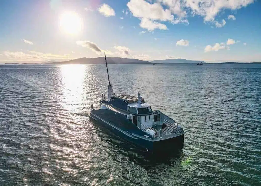 About To Set Sail, The First Hydrogen Ferry In The United States ...