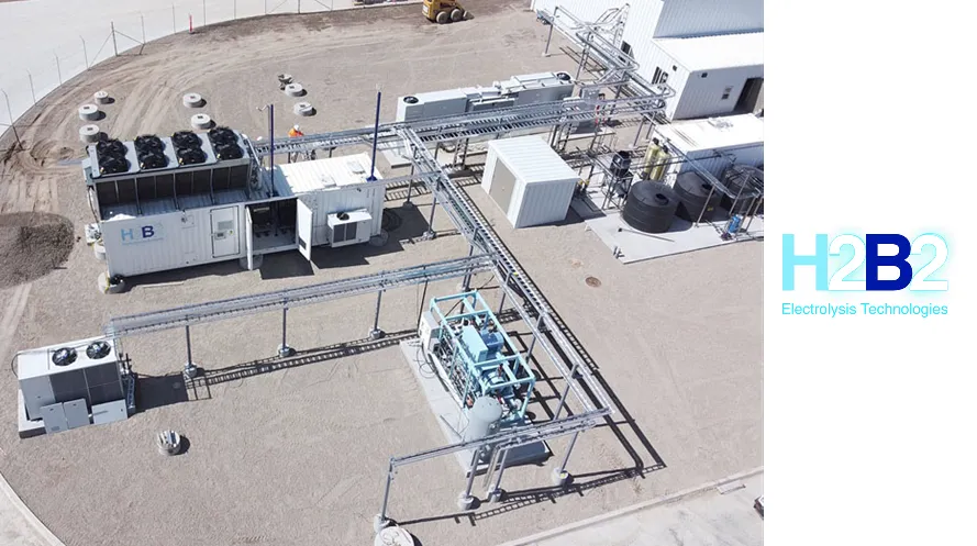 H2B2 Electrolysis Technologies Unveils SoHyCal, the First Operational Green Hydrogen Plant in ...