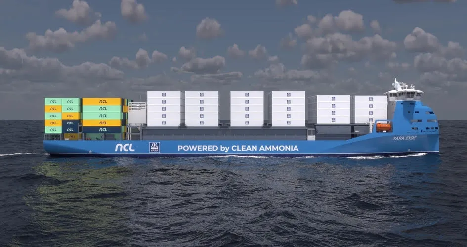 Yara and NorthSea Container Line Launch World's First Ammonia-Fueled ...