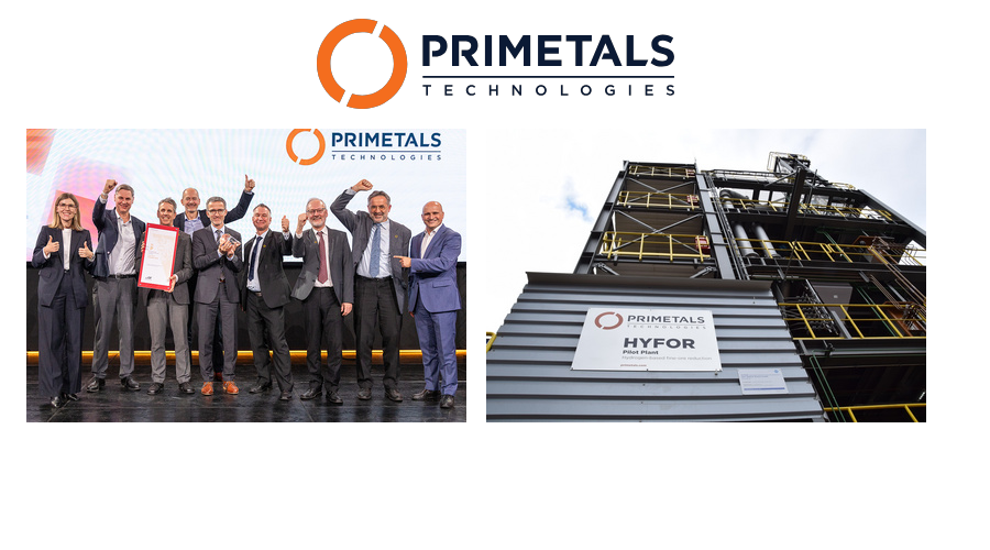 Primetals Technologies Receives Innovation Award For Hydrogen-Based ...