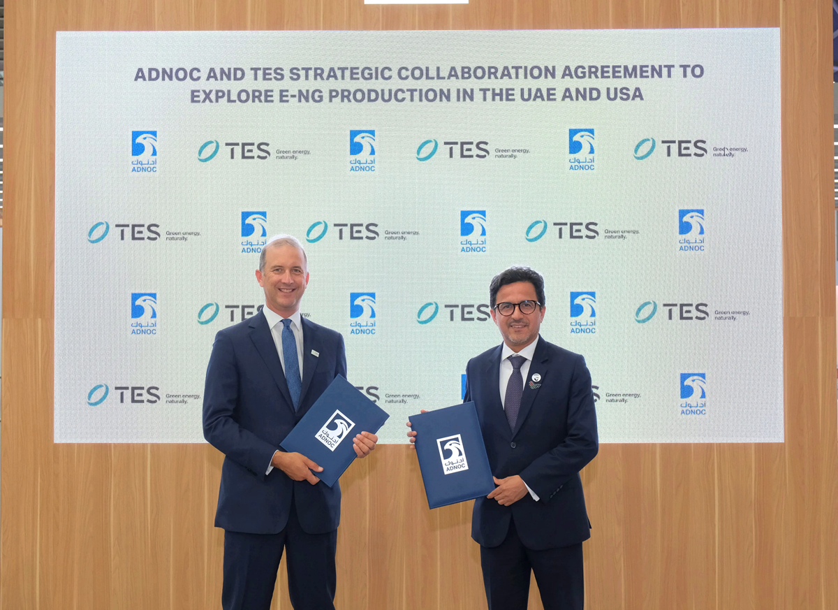 TES And ADNOC Sign Joint Study Agreement To Develop Green Hydrogen ...
