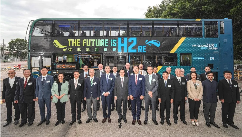 Citybus Launches Hong Kong’s First Hydrogen Double-Deck Bus and ...