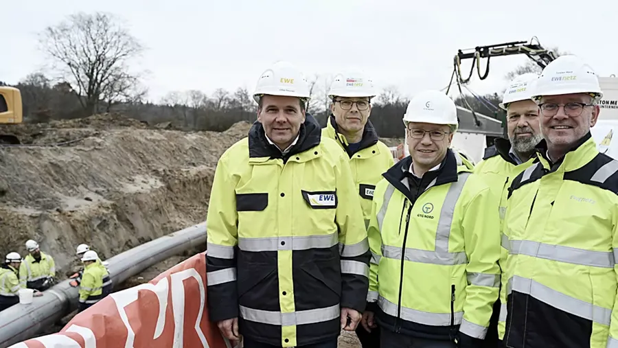 EWE-Netz Completes New Gas Pipeline Linking Sande to Leer Storage ...