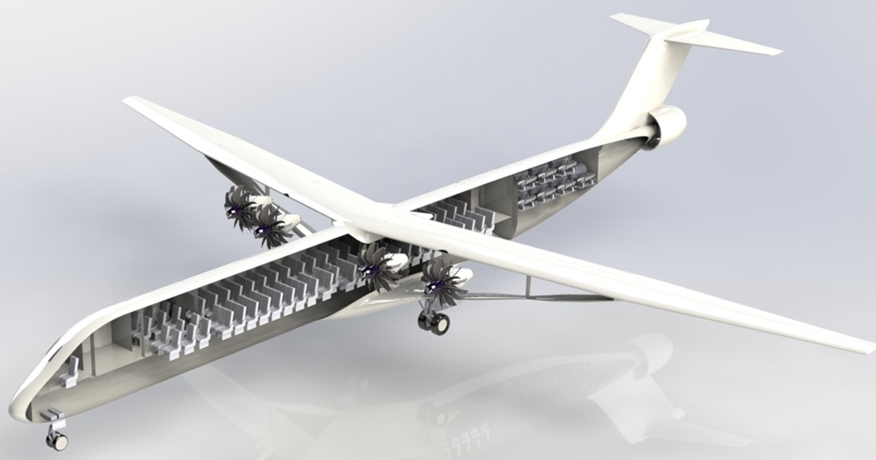 Research Team Develops Hybrid Propulsion Commercial Electric Aircraft ...