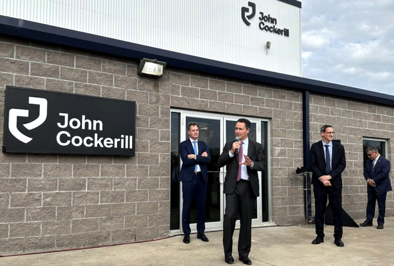 John Cockerill Completes Groundbreaking Of The First Us Alkaline ...