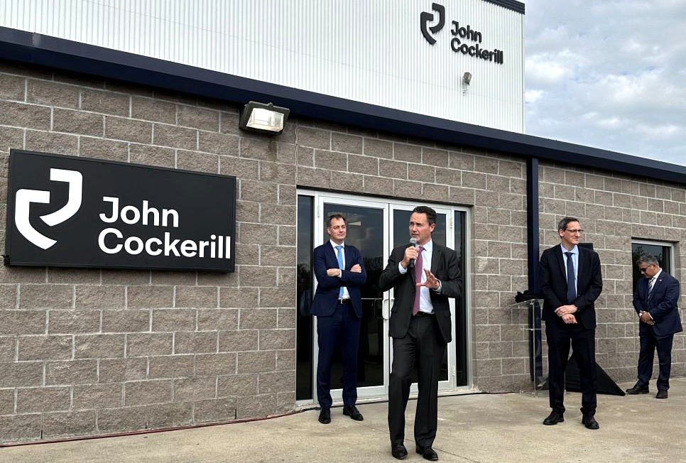 John Cockerill Completes Groundbreaking Of The First Us Alkaline ...