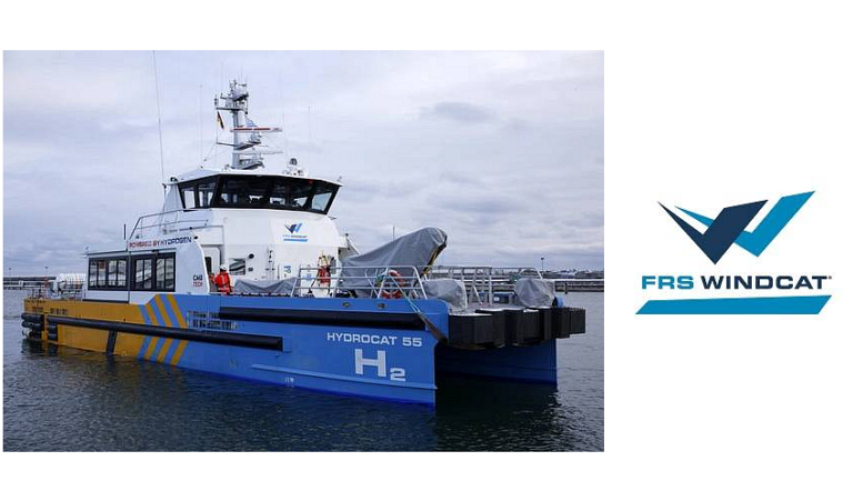 Hydrogen-Powered Crew Transfer Vessel Launched By Frs Windcat Offshore ...