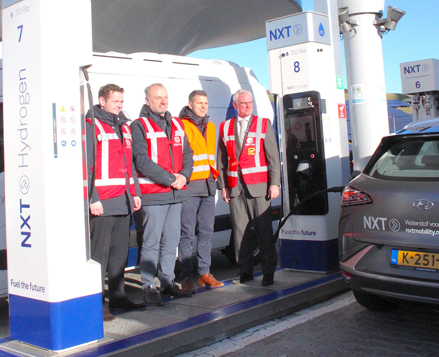 Netherlands: NXT Mobility Hydrogen Filling Station In Alkmaar Opens - FuelCellsWorks