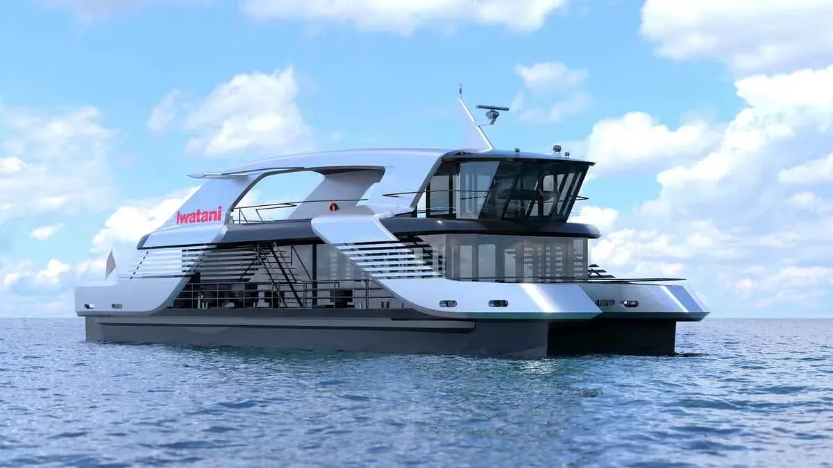 Iwatani Sangyo's Hydrogen Fuel Cell Ship Sets Sail for the 2025 Osaka ...