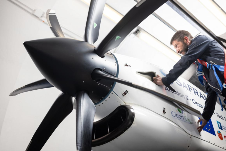 Turbotech And Safran Test First Hydrogen Turboprop For Light Aircraft ...