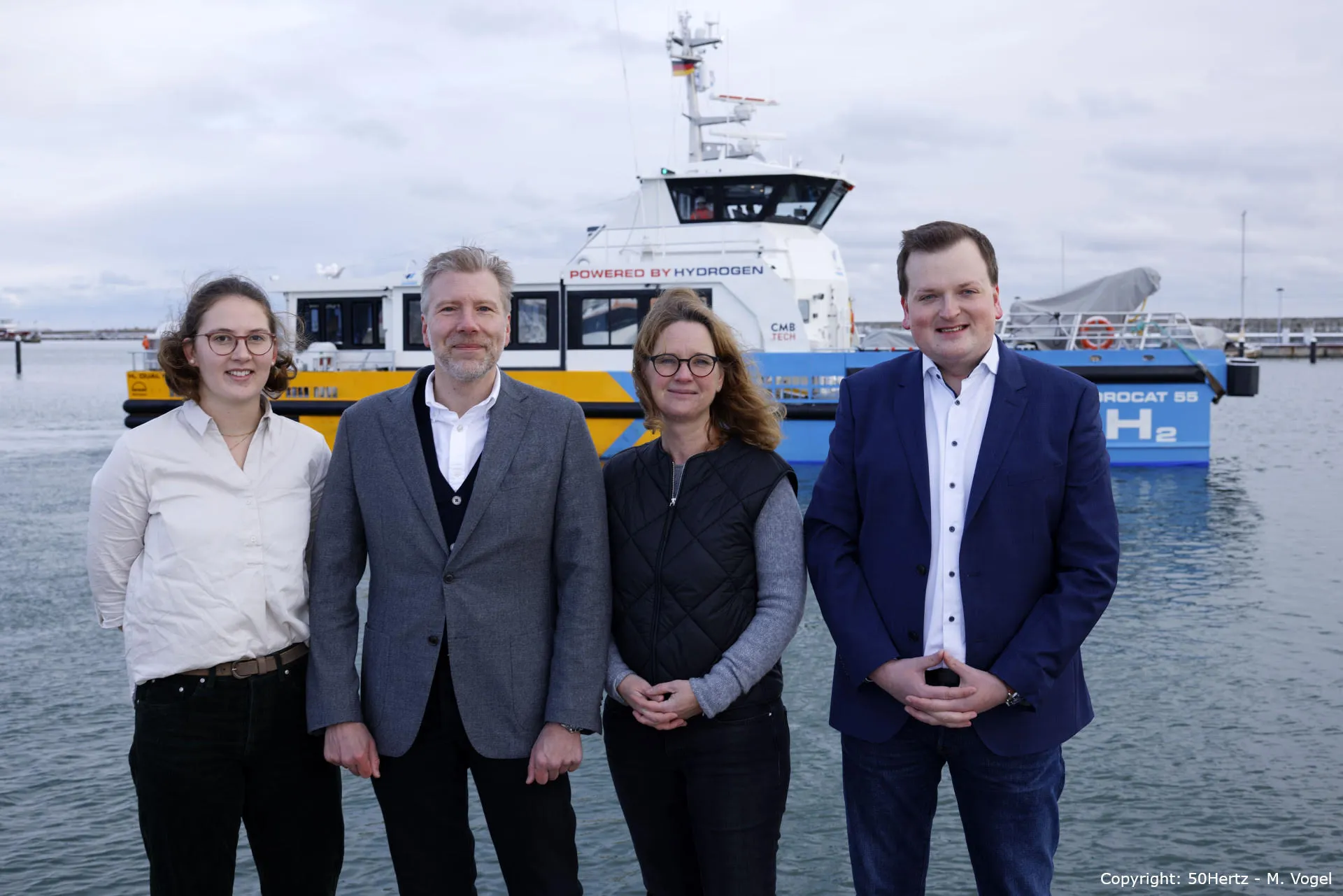 Hydrogen-Powered Crew Transfer Vessel Launched by Frs Windcat Offshore ...