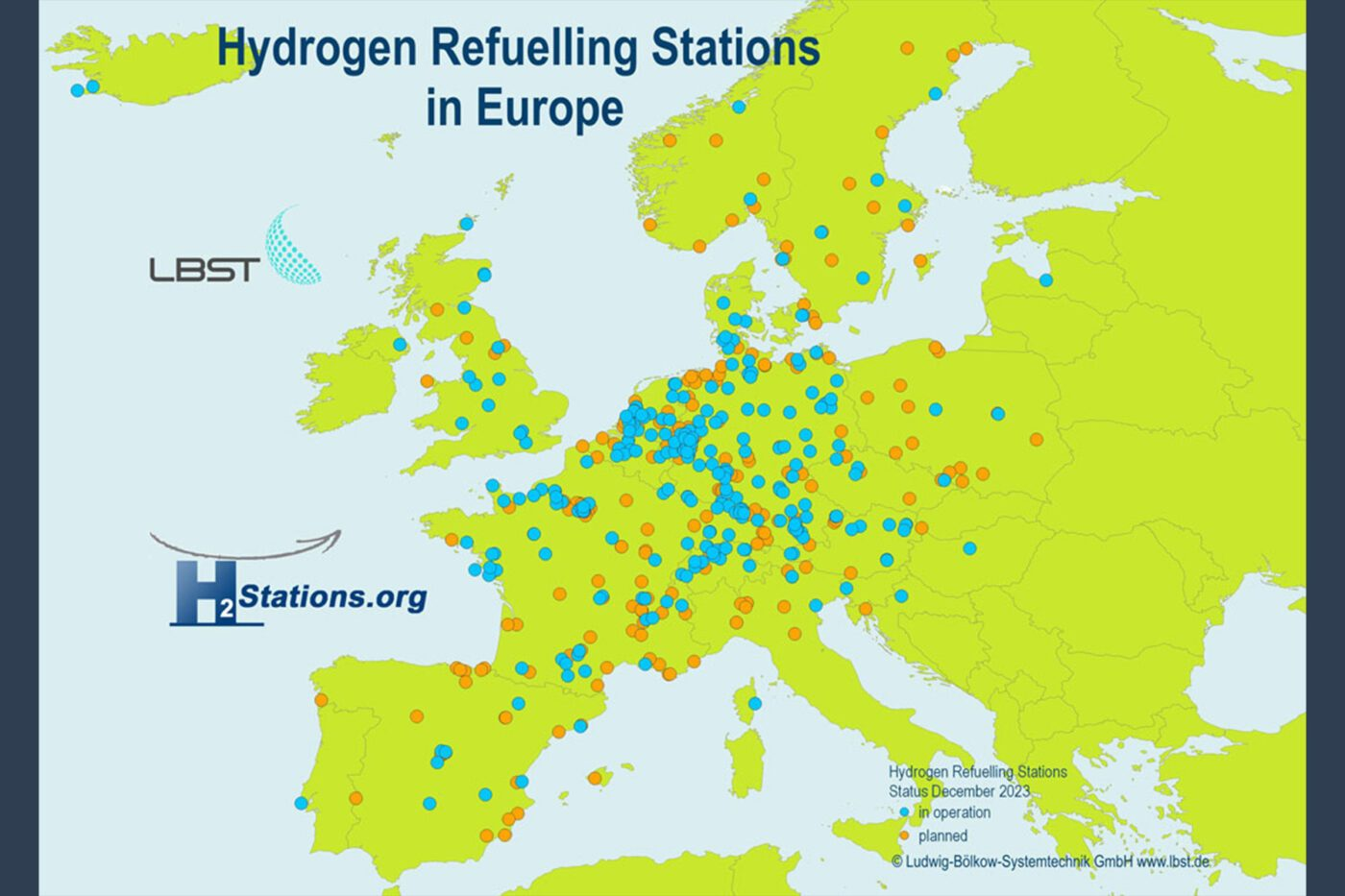Europe Leads The Charge In Expanding Hydrogen Fuel Infrastructure For ...