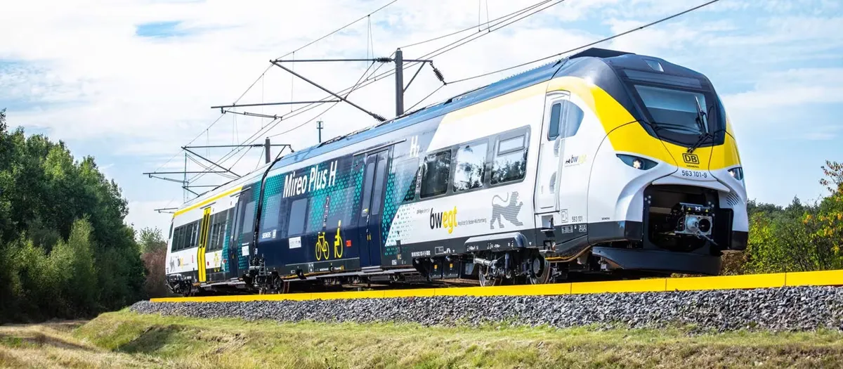 Testing of Hydrogen-Powered Train in the Black Forest and Tübingen as ...