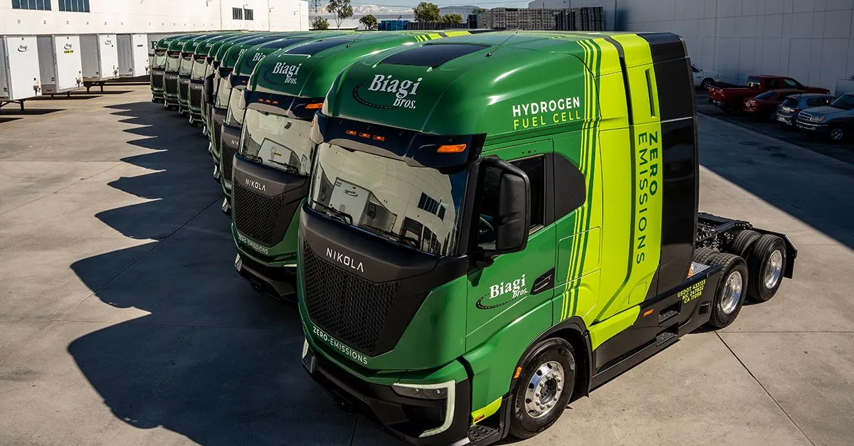 Biagi Bros Embraces Sustainability with Acquisition of 10 Nikola Tre ...