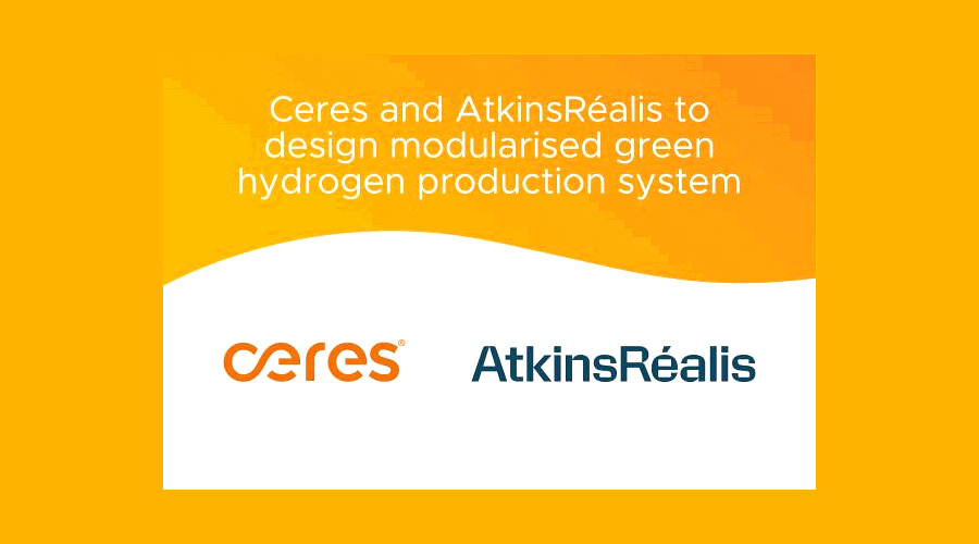 Ceres And AtkinsRéalis To Design Modularised Green Hydrogen Production ...