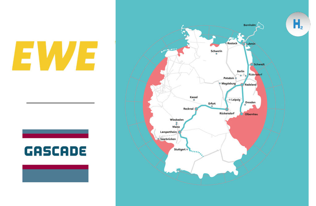 EWE And GASCADE Are Joining Forces To Develop A Hydrogen Infrastructure ...