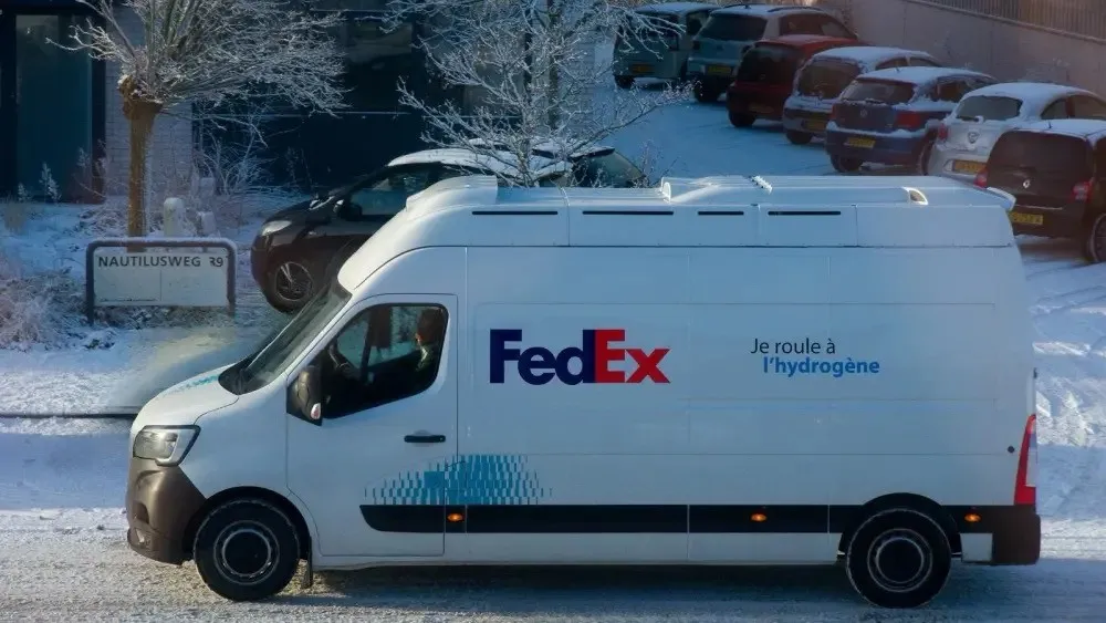 FedEx Express Tests Hydrogen-Powered Technology With Hyvia Van Pilot in ...