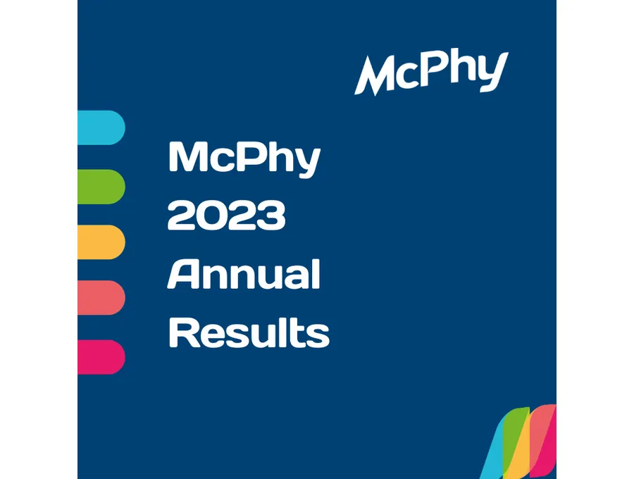 McPhy Energy: McPhy 2023 Annual Results