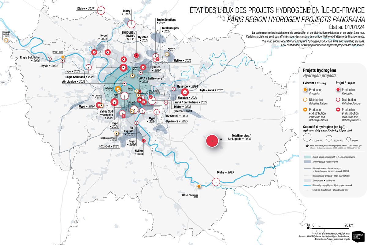 Paris Unveils Hydrogen Map Ahead Of 2024 Olympics, Highlighting ...