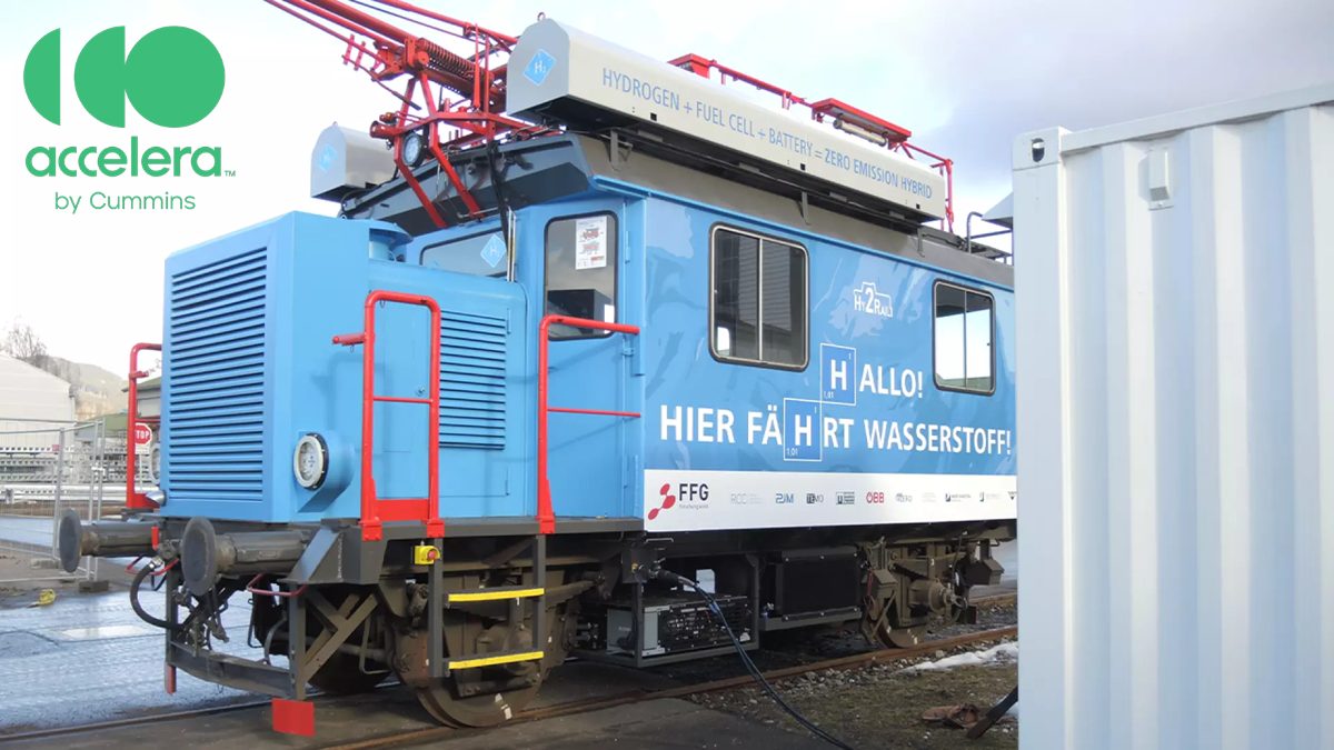 Accelera™ Fuel Cells Power Locomotive In Austrian Project HY2RAIL ...