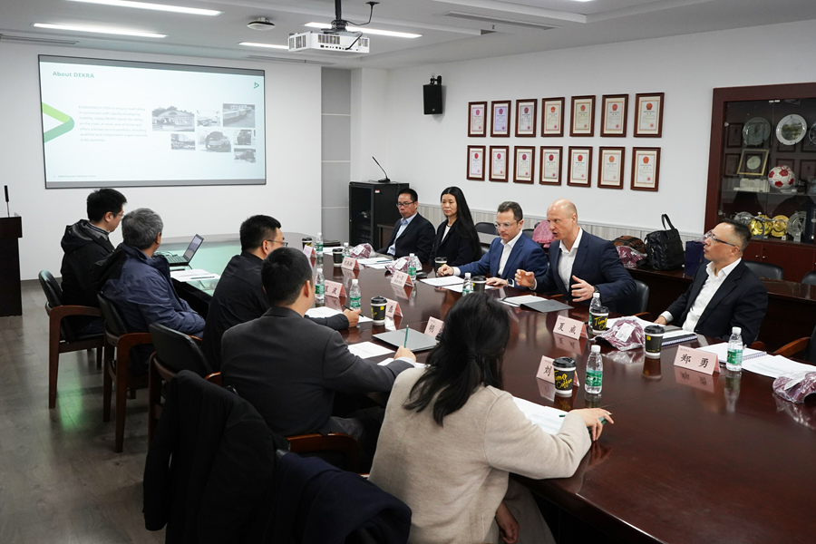 Mr. Stan Zurkiewicz, Chairman And CEO Of Dekra Group, Visited Shanghai ...