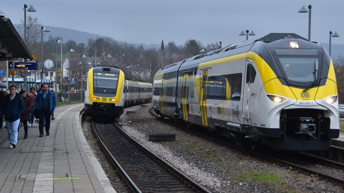 Deutsche Bahn Launches Innovative Hydrogen Train On Zollern-Alb Railway ...