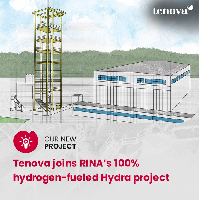 Tenova Joins RINA’s 100% Hydrogen-Fueled Hydra Project - FuelCellsWorks