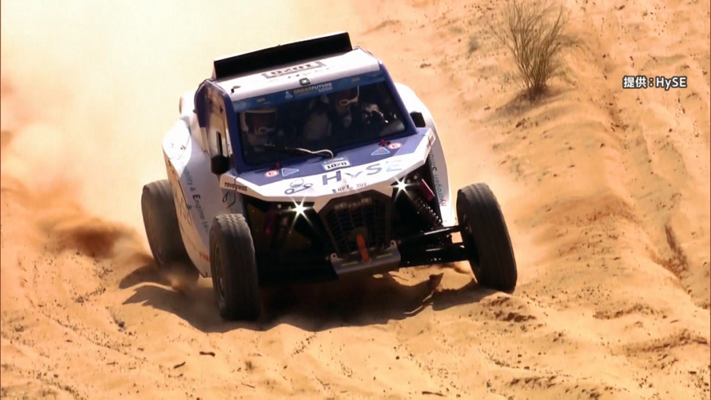 Hydrogen-Powered Vehicle Completes Grueling Dakar Rally - FuelCellsWorks