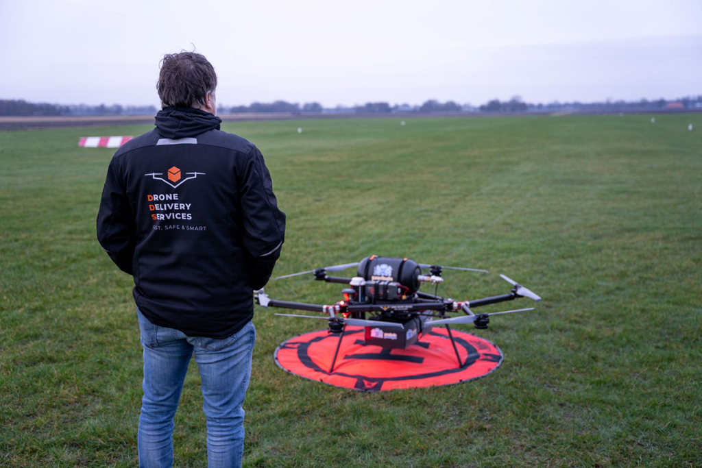 Hydrogen-Powered Drone Achieves 50 Km Flight Milestone In Groningen ...