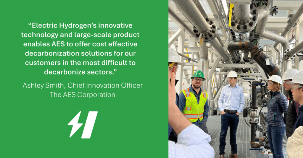 Electric Hydrogen Announces A 1GW Framework Supply Agreement For Large ...