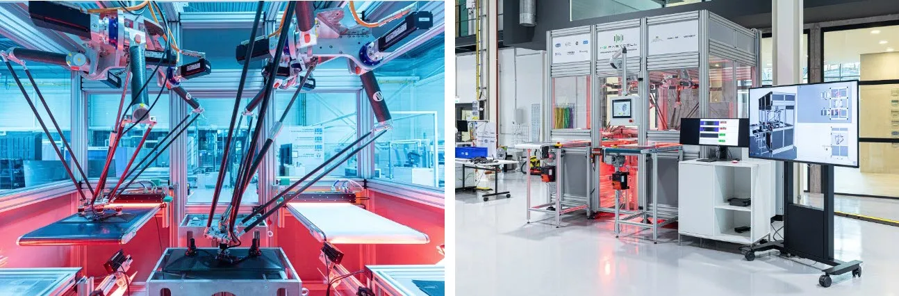 Robot Duo Stacks Fuel Cells in Seconds