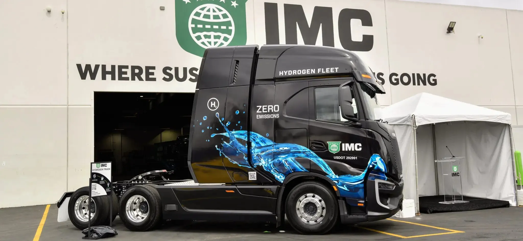 IMC Unveils Design of its 50 Nikola Hydrogen Fuel Cell Electric Trucks ...