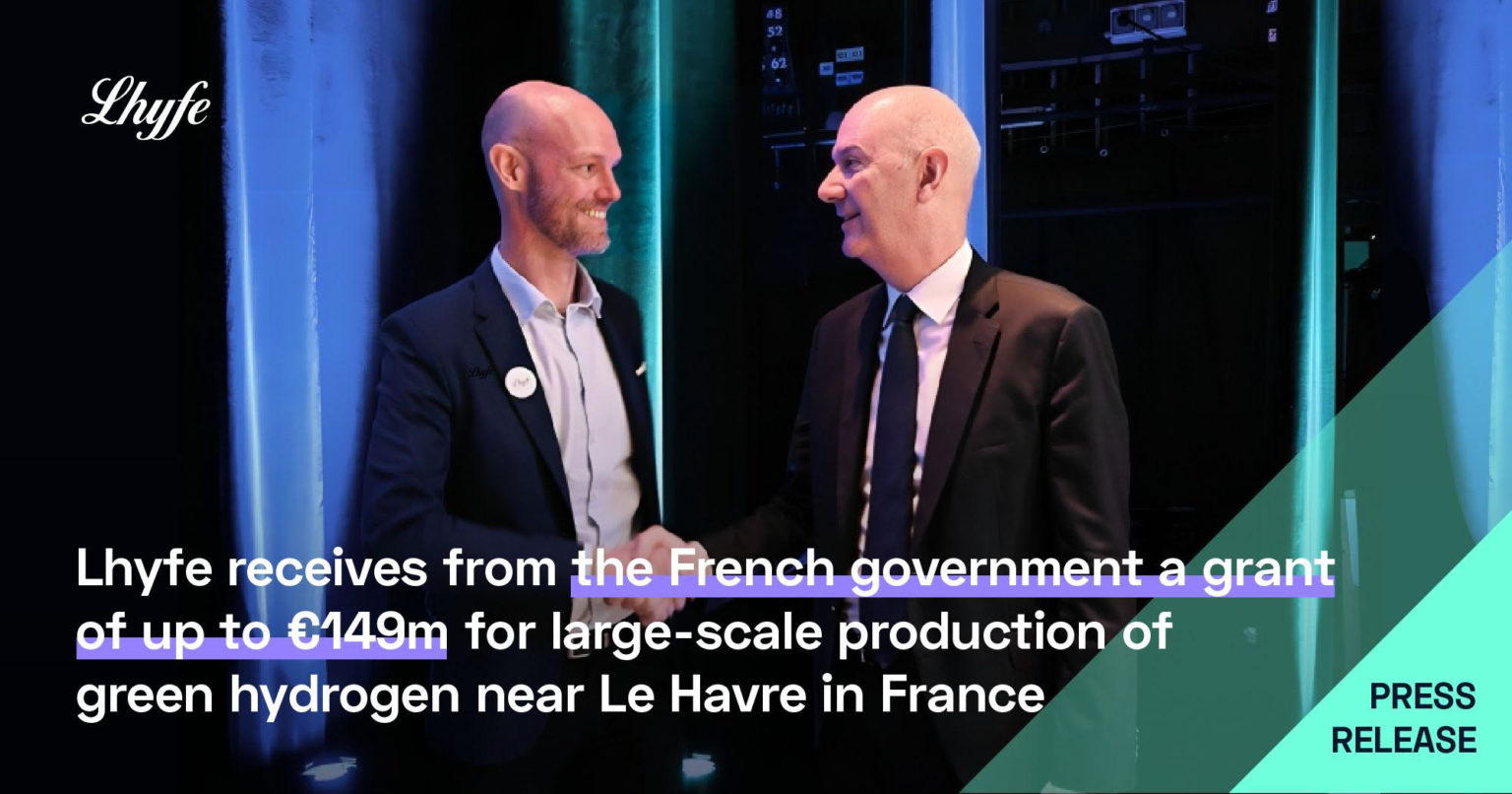 Lhyfe Receives From The French Government A Grant Of Up To EUR 149m For ...
