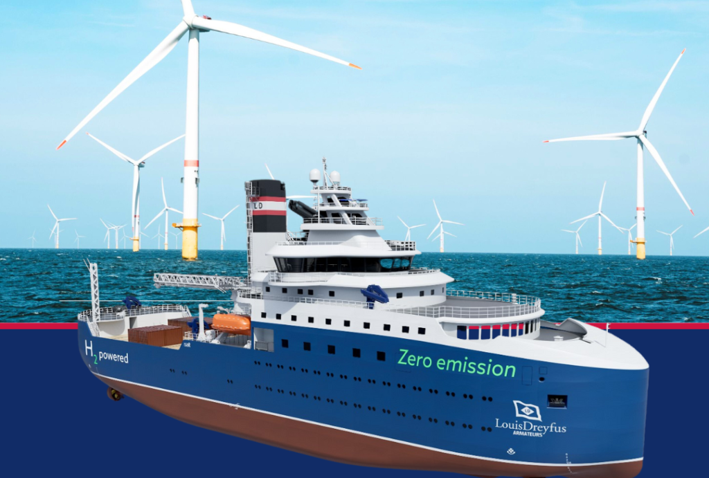 Louis Dreyfus Armateurs (LDA) Has Been Developing A Liquid Hydrogen SOV ...