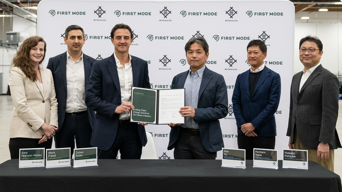 First Mode Announces Strategic Alliance To Scale Clean Energy Solutions ...