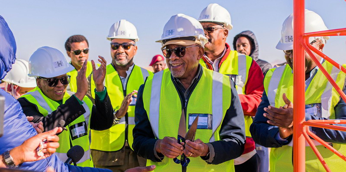 Namibia’s President Nangolo Mbumba Inaugurates Hyphen’s Meteorological ...