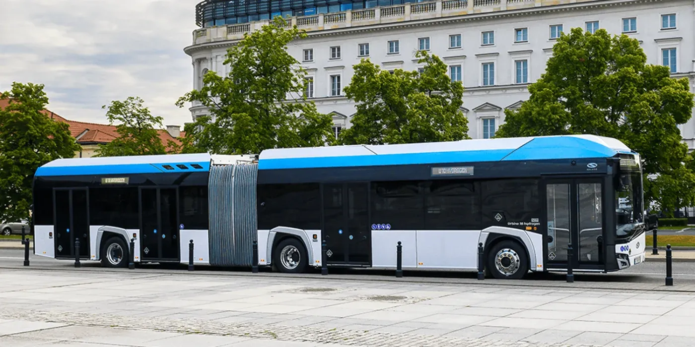First Hydrogen-Powered Articulated Bus in the Duren District