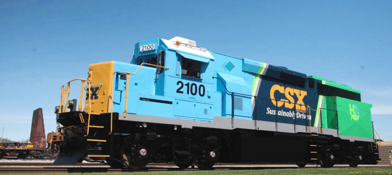 CSX Unveils Its First Hydrogen-Powered Locomotive In Collaboration With ...