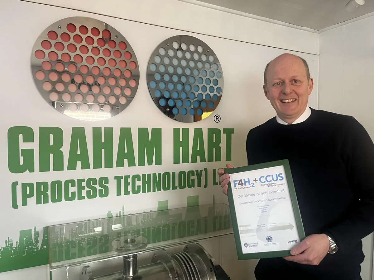 Graham Hart Process Technology Earns Pioneering Industry Certification ...