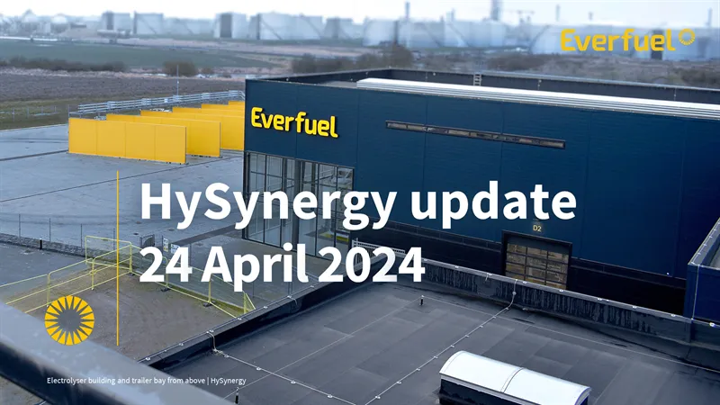 Everfuel: HySynergy Update