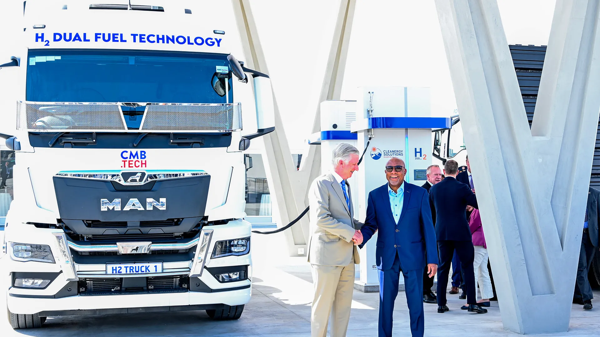 Cleanergy Solutions Namibia Hosts Distinguished Guests: H.M. The King ...
