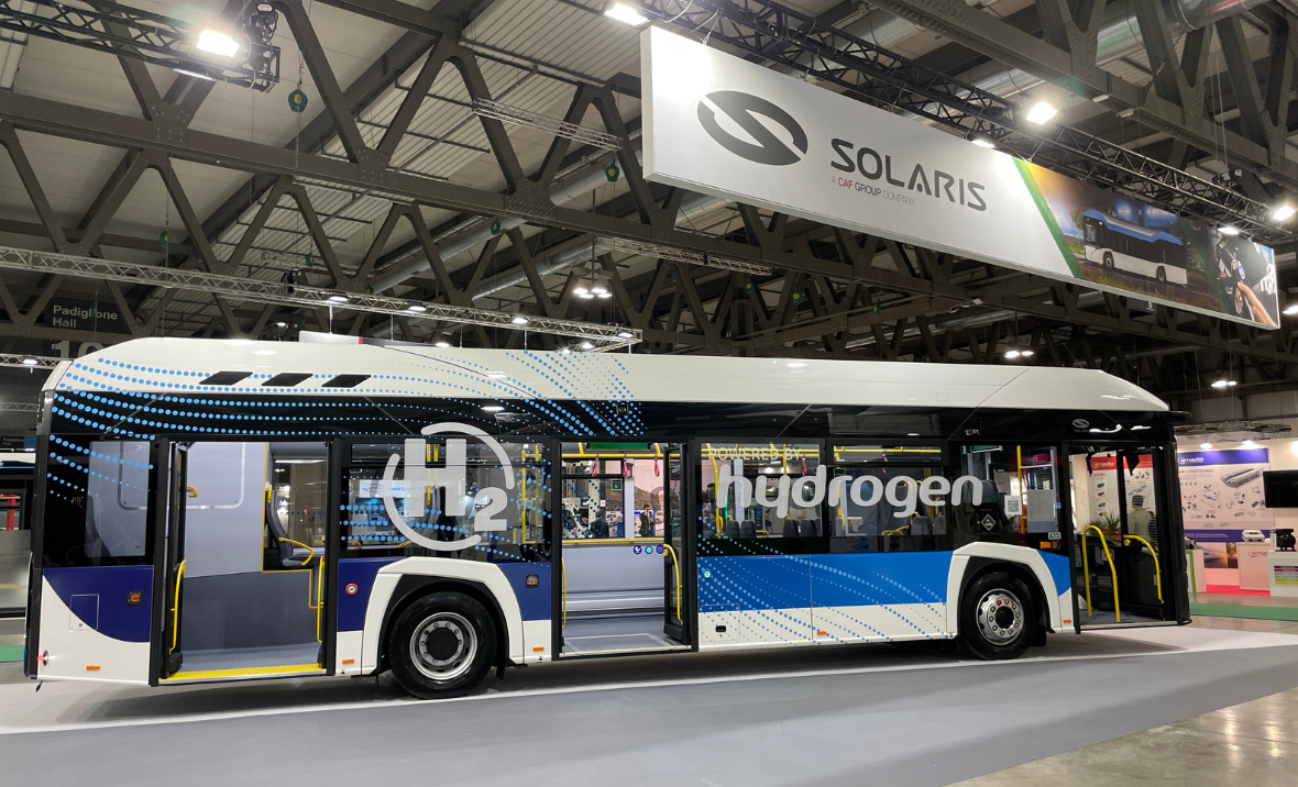 Solaris At Next Mobility 2024 In Milan Presents A Hydrogen Bus - FuelCellsWorks