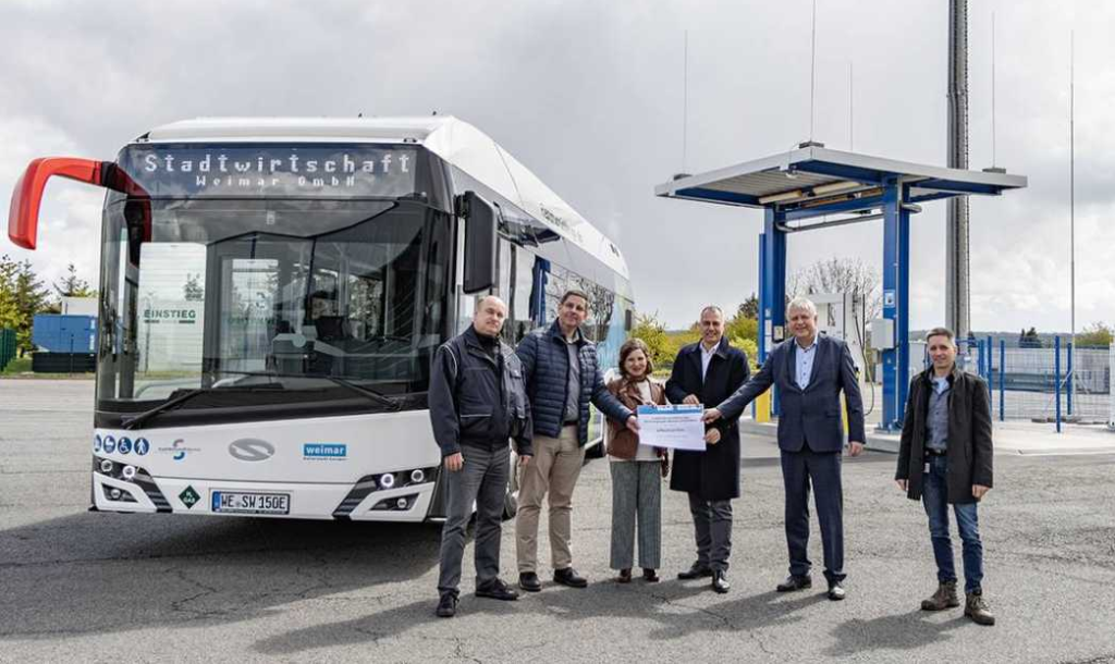 Six New Hydrogen Buses For City Transport In Weimar - FuelCellsWorks