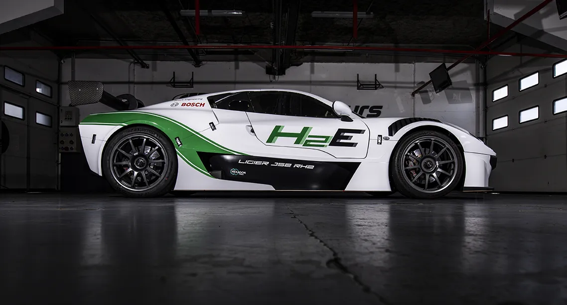 24 Hours of Le Mans: The Ligier JS2 RH2 Hydrogen Powered Prototype ...