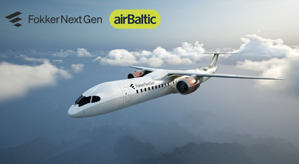 Air Baltic Partners With Fokker Next Gen To Explore Hydrogen-Powered ...