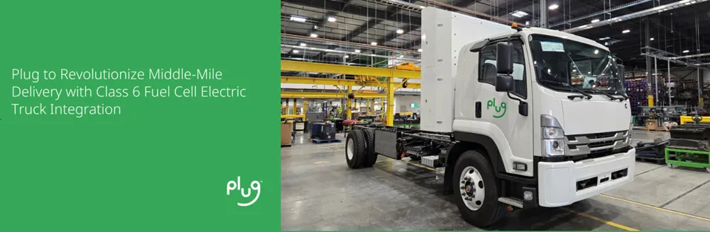 Plug to Revolutionize Middle-Mile Delivery With Class 6 Fuel Cell ...